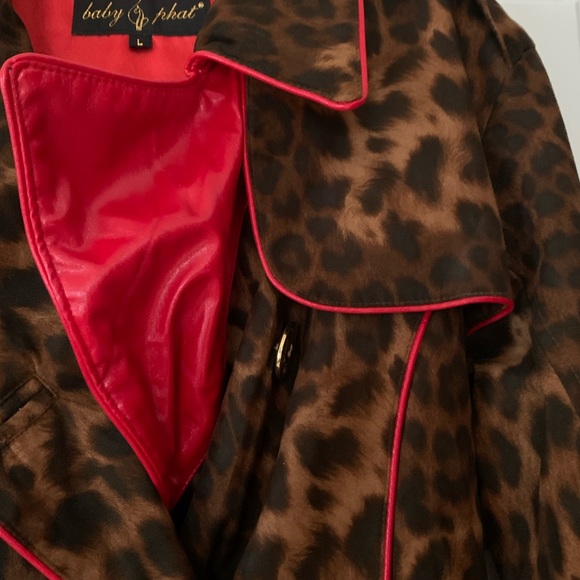 Baby Phat | Jackets & Coats | Vintage Womens Baby Phat Red Chocolate ...